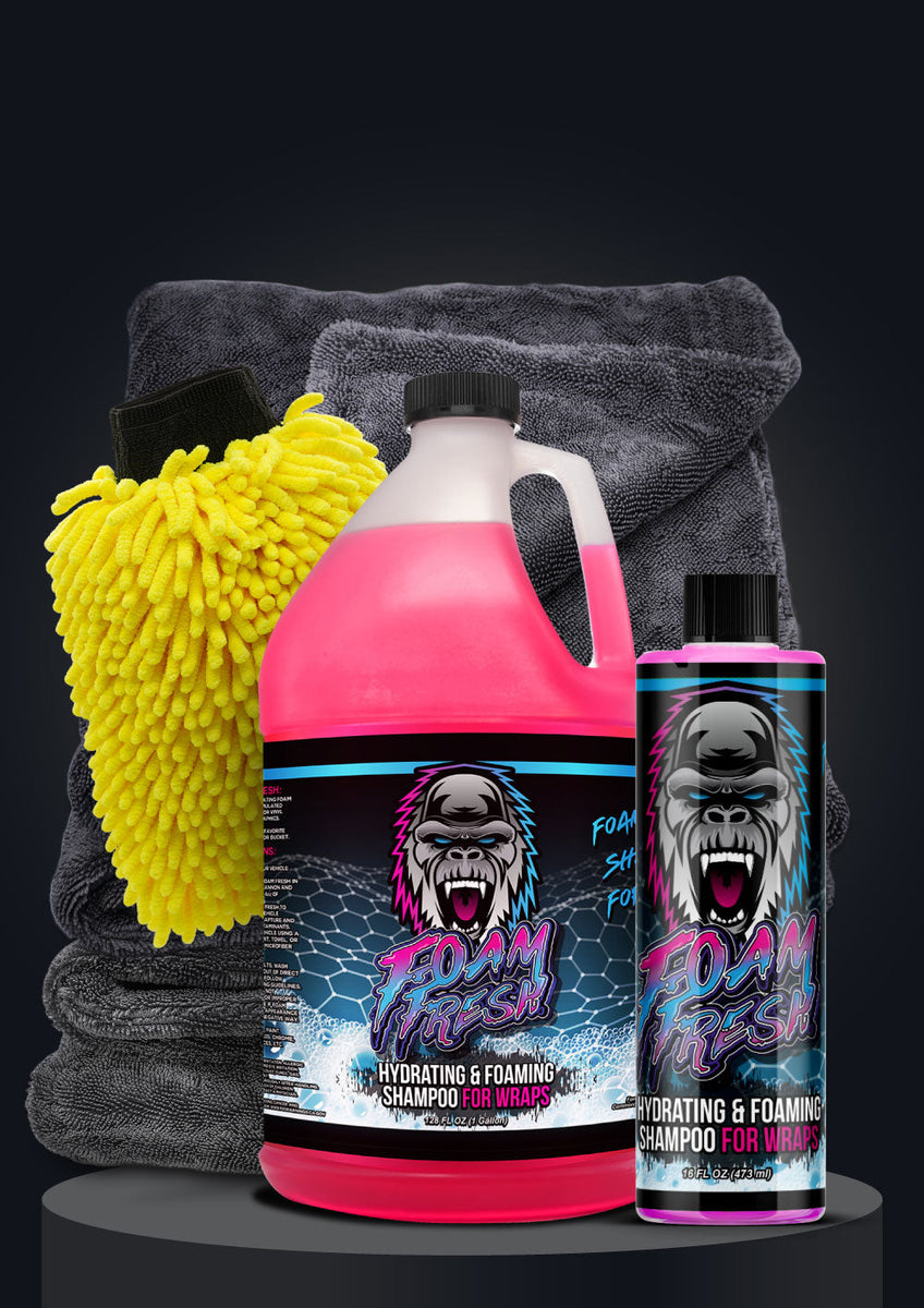 Car Wrap Washing and Drying Kits (Try It Today!) | Wrap Fresh