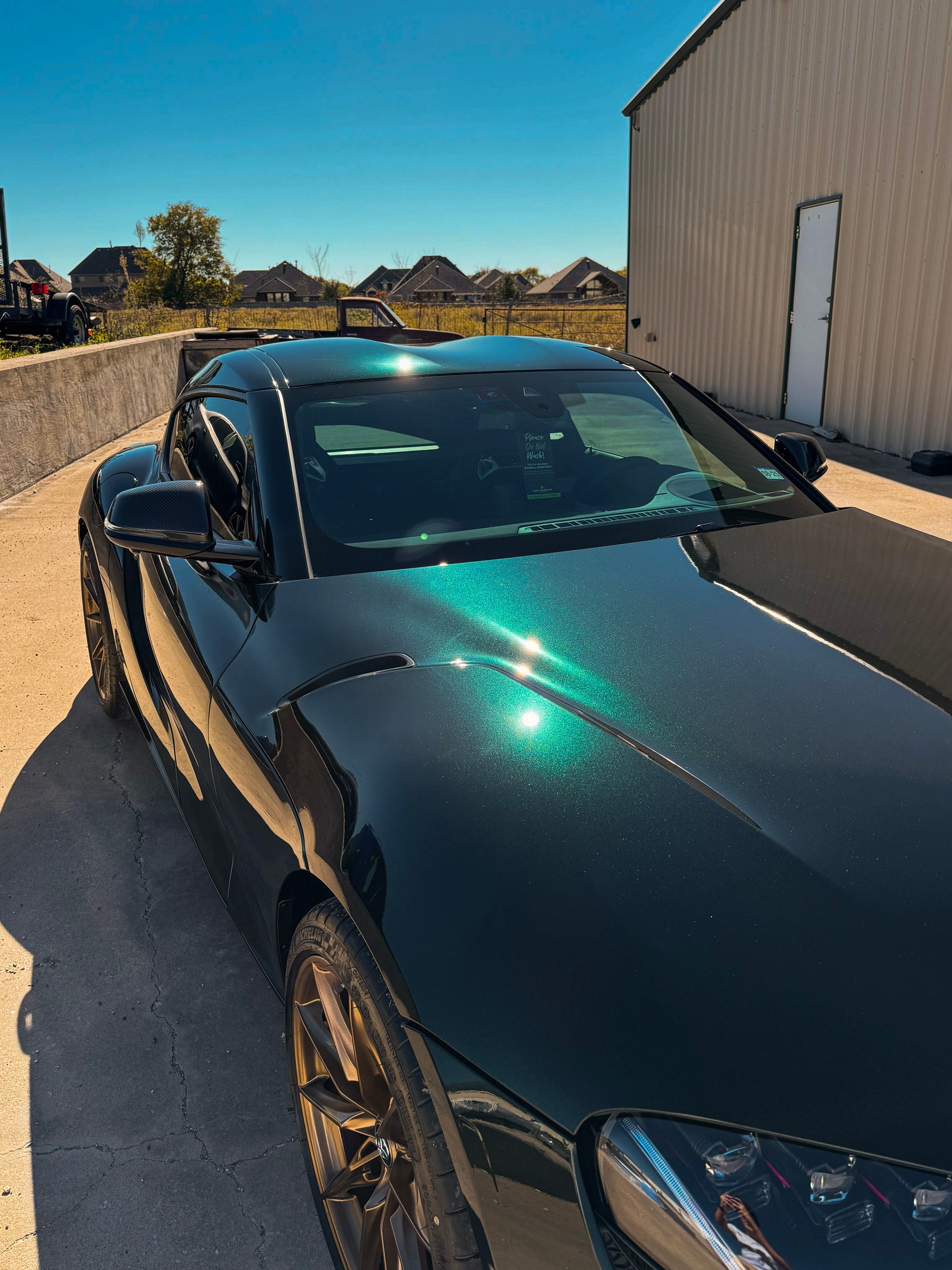 Gloss Midnight Green Metallic - ARMR Color PPF Paint Protection Film R ...