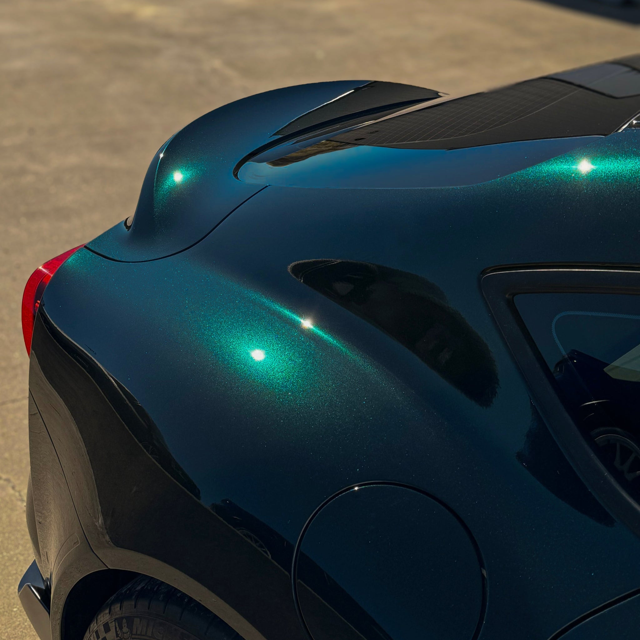 Gloss Midnight Green Metallic - ARMR Color PPF Paint Protection Film R ...