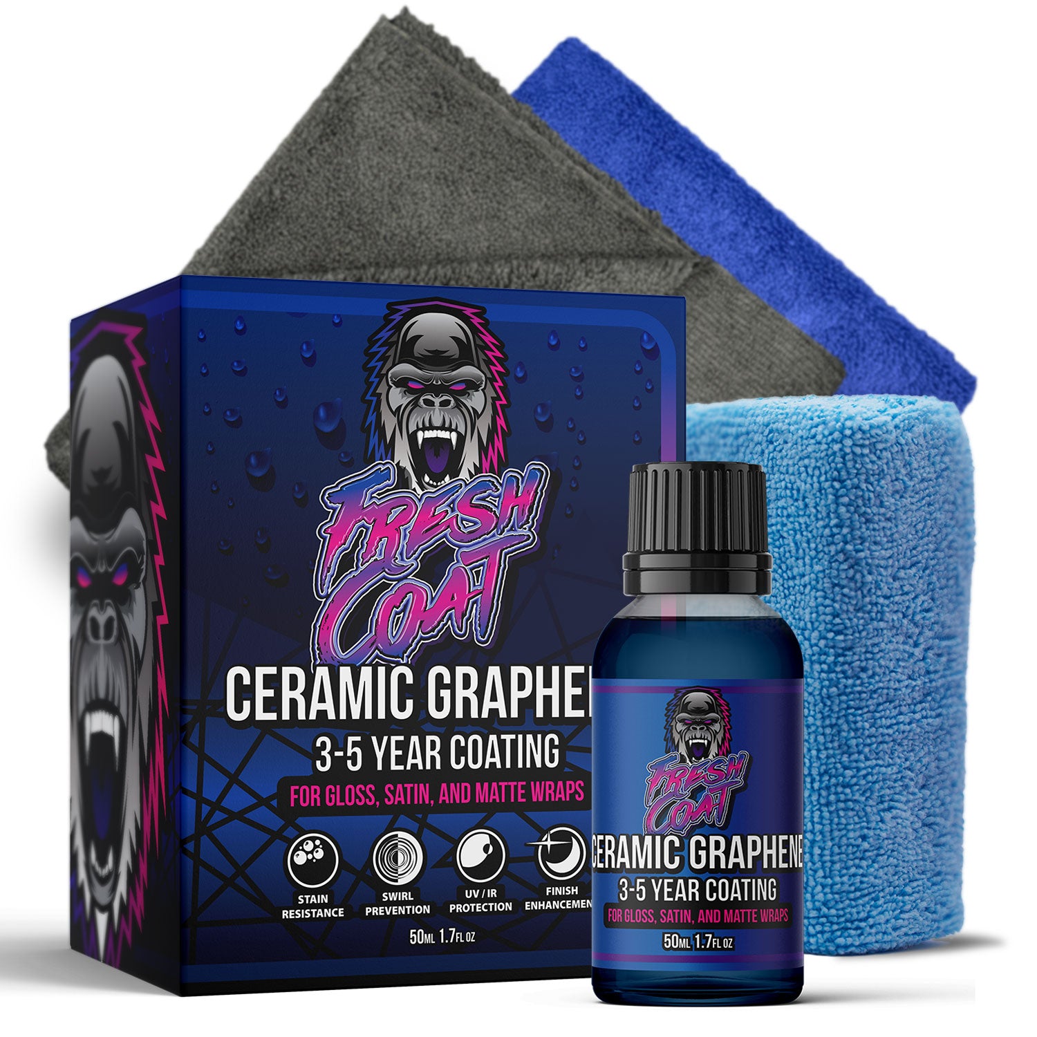 Ceramic Coat for Car Wraps (Complete Kit) | Wrap Fresh