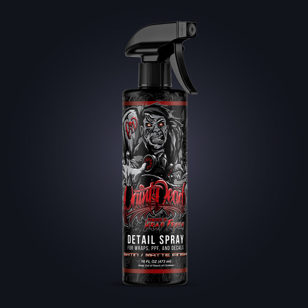 Paint Is Dead Official Detail Spray by Wrap Fresh - Satin / Matte - UV