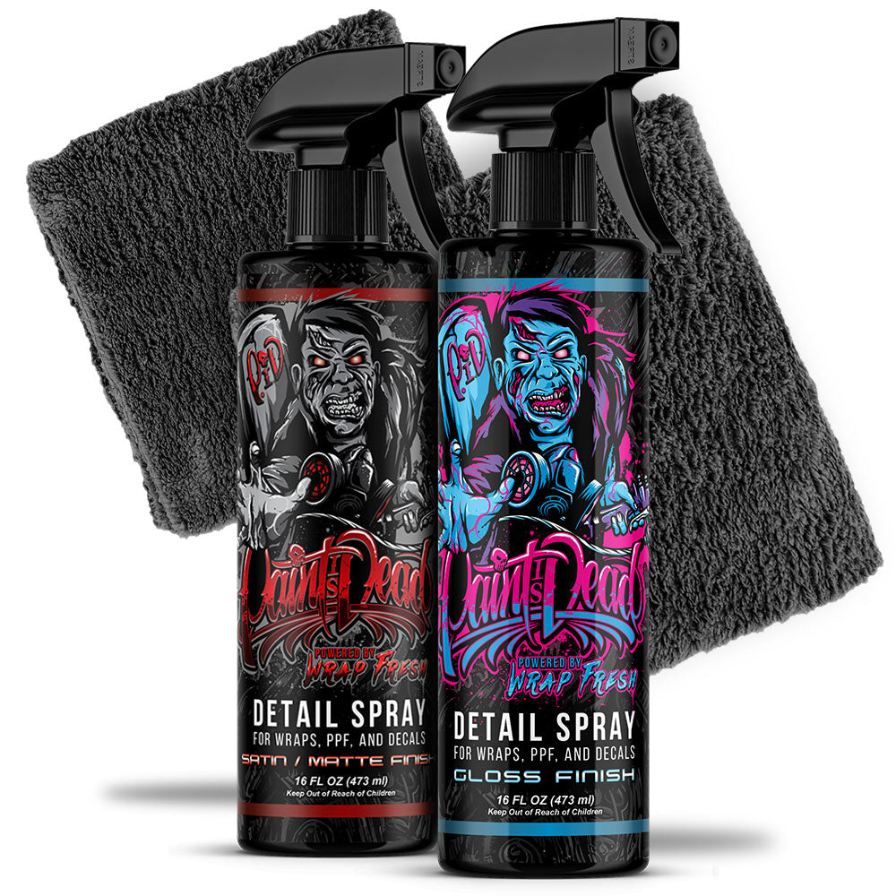 Paint Is Dead Official Detail Spray by Wrap Fresh - Combo Kit - UV Pro