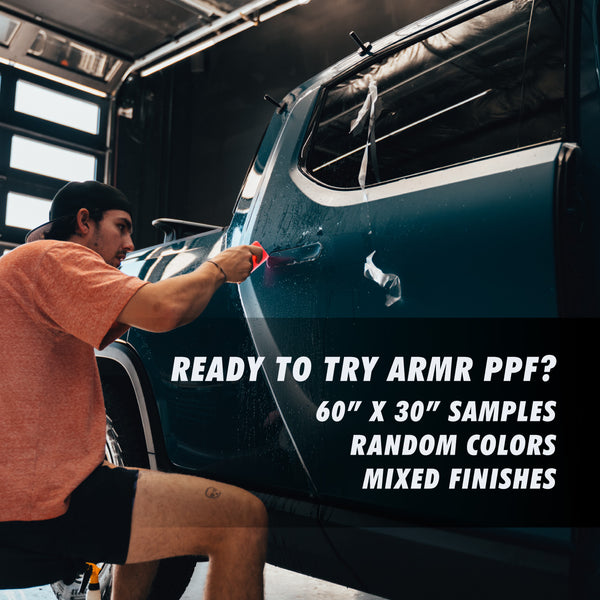 ARMR PPF Sample Kit - Build Your Own Samples - Try Before You Buy ...