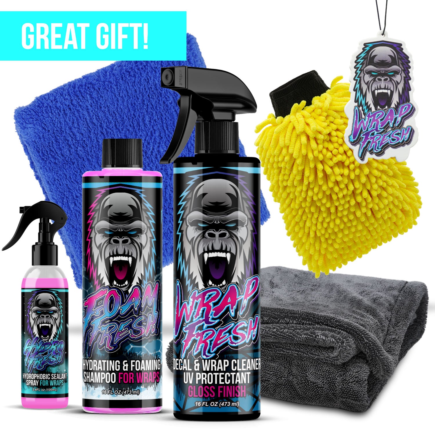 Ultimate Gloss Car Detail Kit (Protect Your Car Wrap) | Wrap Fresh